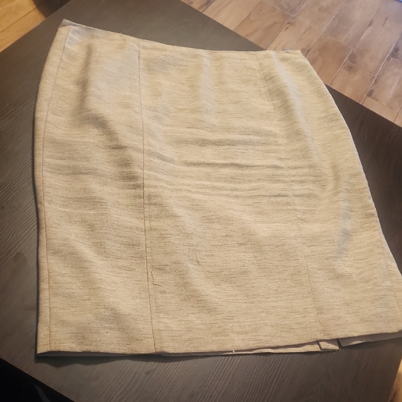 Kasper | Skirts | Kasper Womens Tan Pencil Skirt | Poshmark
